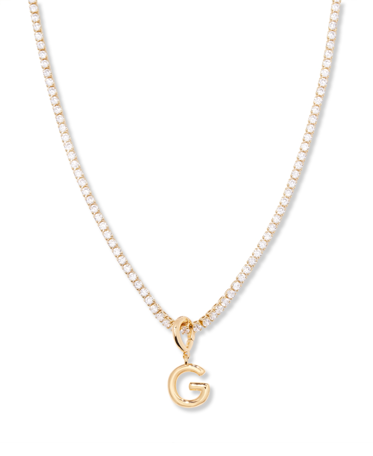 Click here for brook & york Gold Plated Isabella Mini Initial Ten... prices