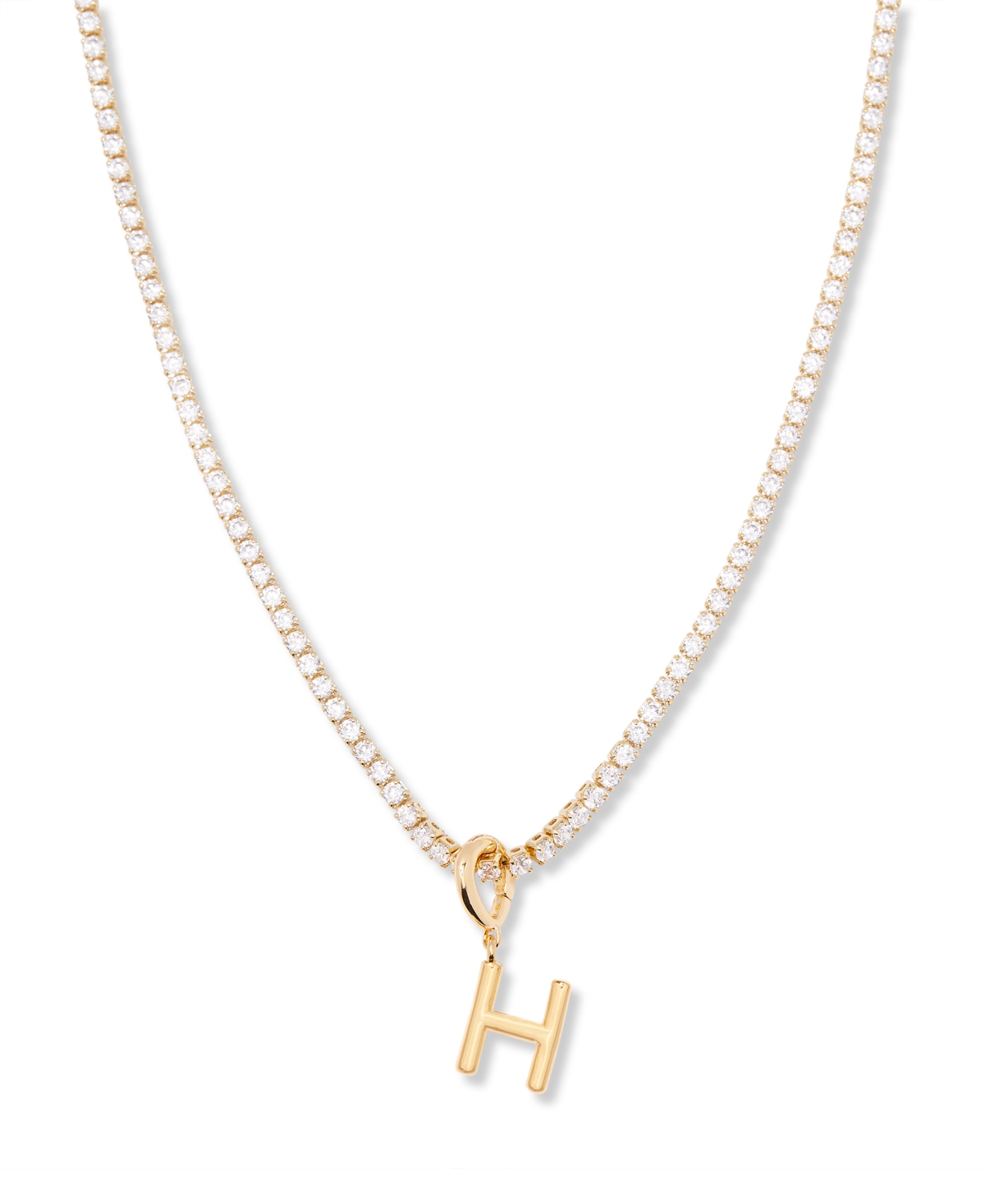 Click here for brook & york Gold Plated Isabella Mini Initial Ten... prices