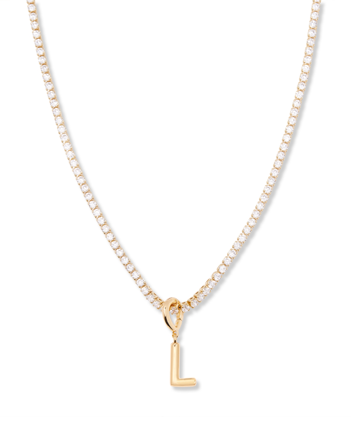 Click here for brook & york Gold Plated Isabella Mini Initial Ten... prices
