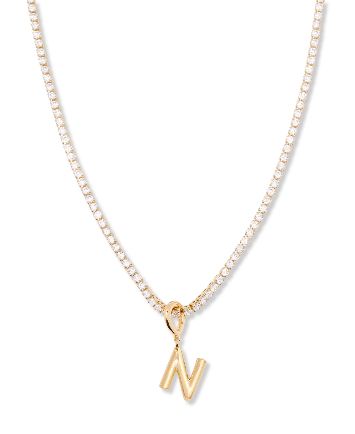 Click here for brook & york Gold Plated Isabella Mini Initial Ten... prices