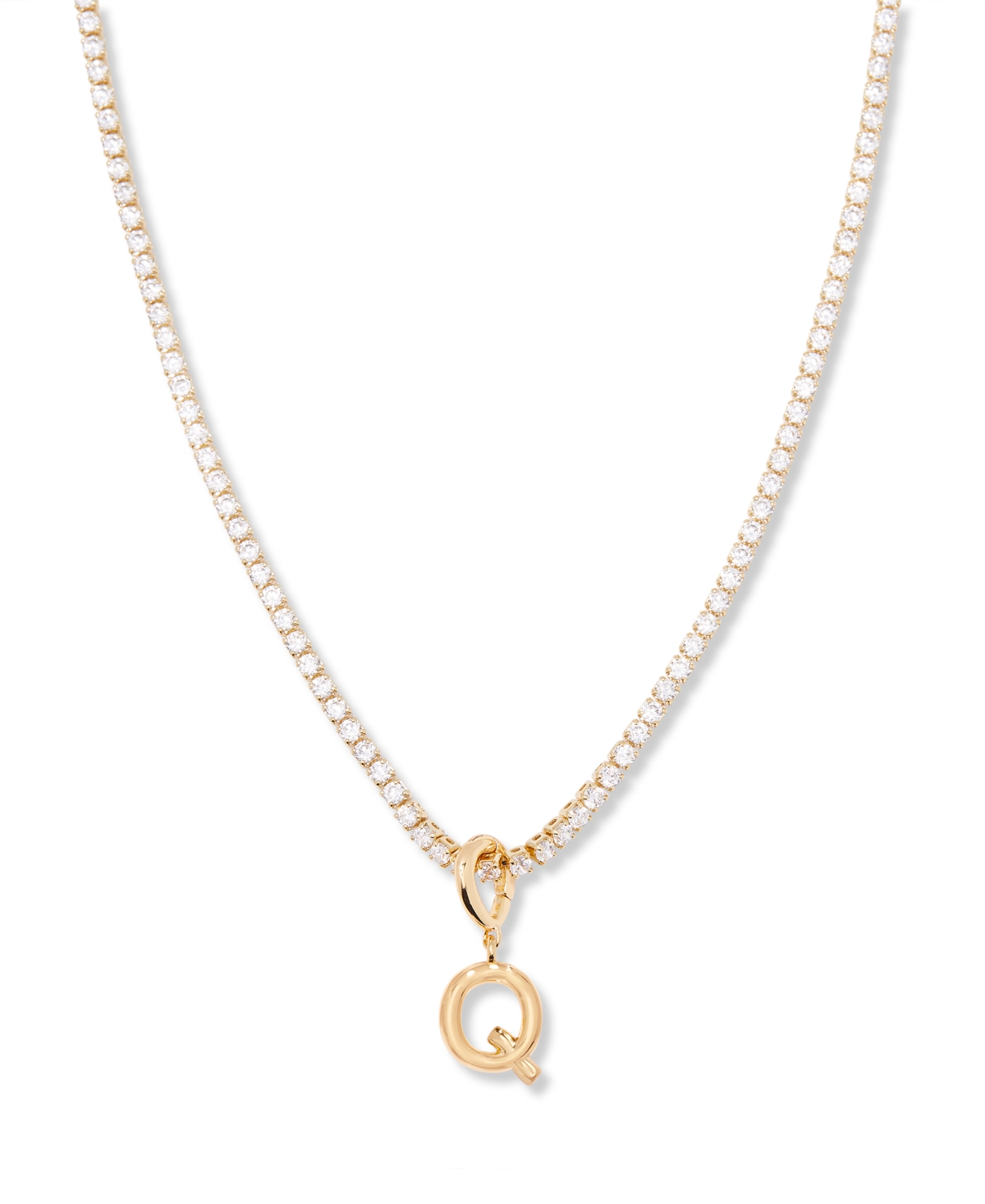 Click here for brook & york Gold Plated Isabella Mini Initial Ten... prices