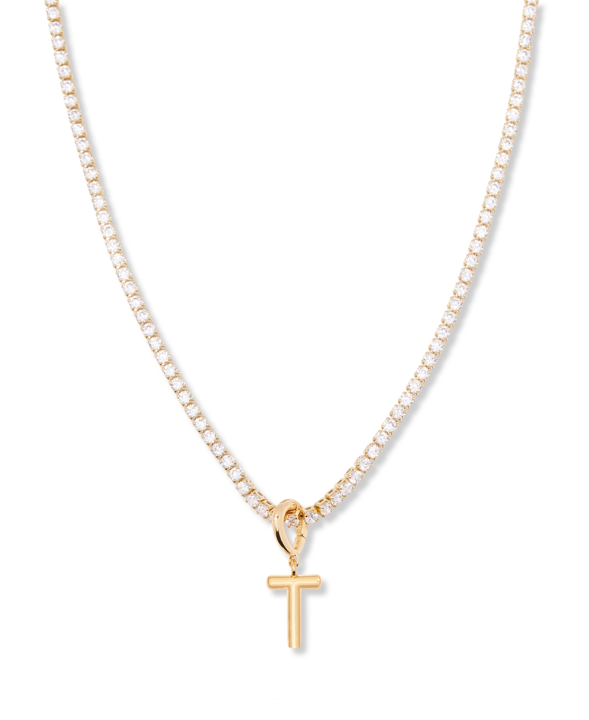 Click here for brook & york Gold Plated Isabella Mini Initial Ten... prices