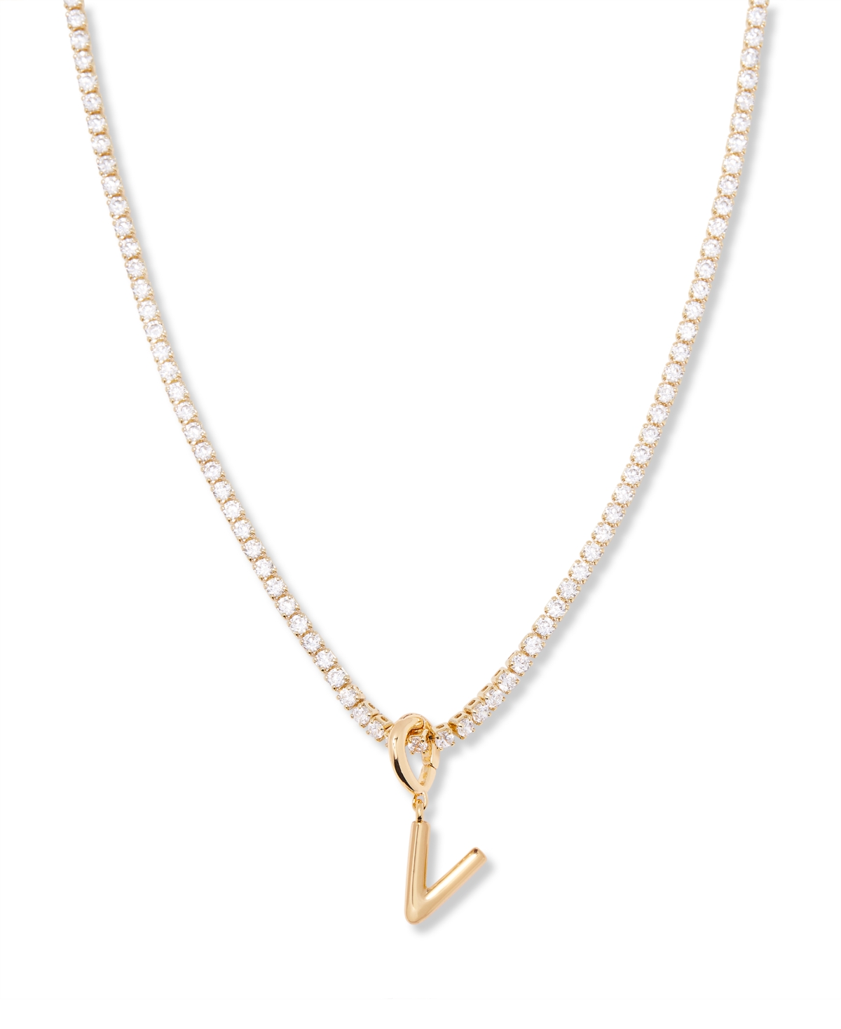 Click here for brook & york Gold Plated Isabella Mini Initial Ten... prices