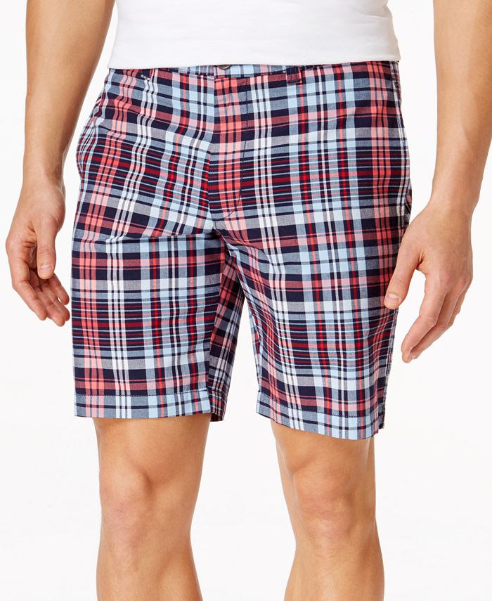 Club Room Plaid Shorts, Created for Macy's - Macy's