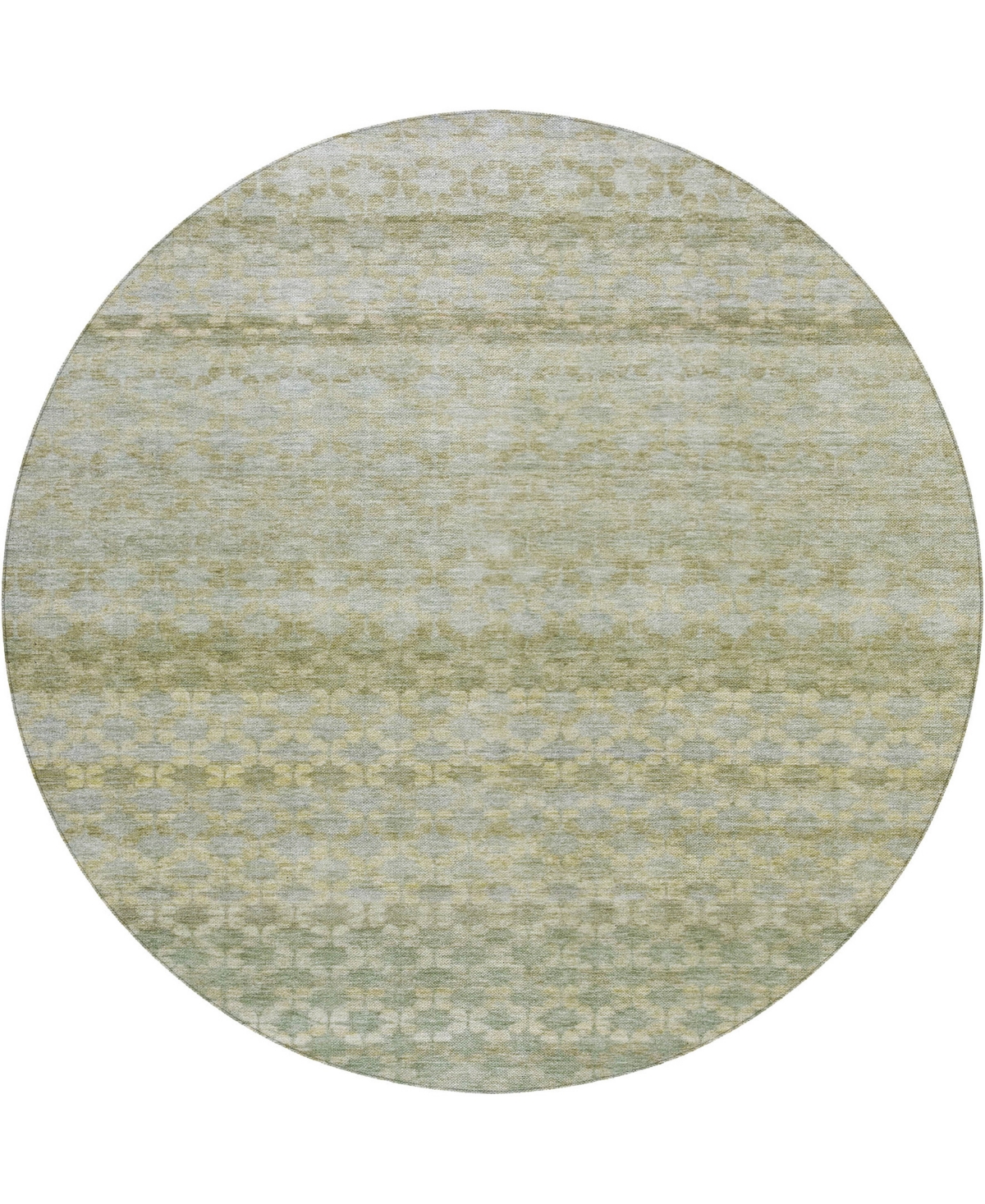 Dalyn Burano BU6 8x8 Round Area Rug - Grass
