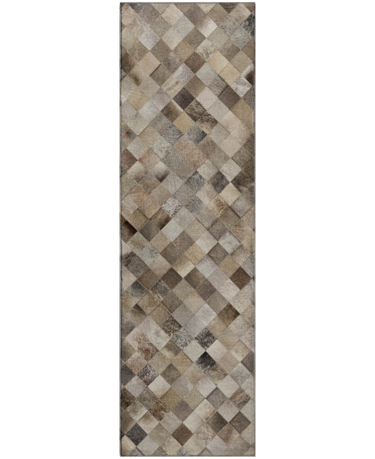 Click here for Dalyn Bozeman BM2 23x76 Runner Area Rug - Gray prices