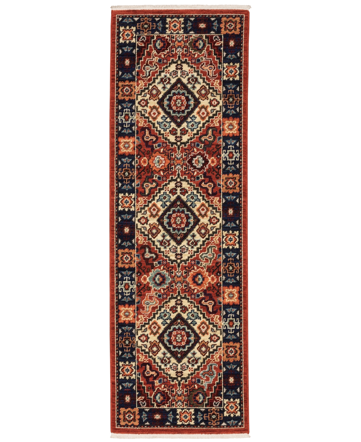 Click here for Oriental Weavers Lilihan 2061V 2x6 Runner Area Rug... prices