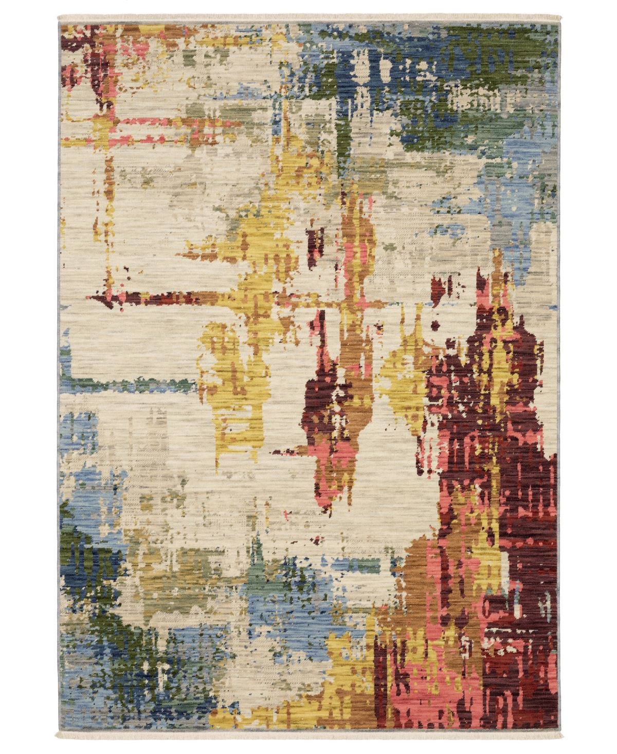Click here for Oriental Weavers Soleri SOL01 910x1210 Area Rug -... prices