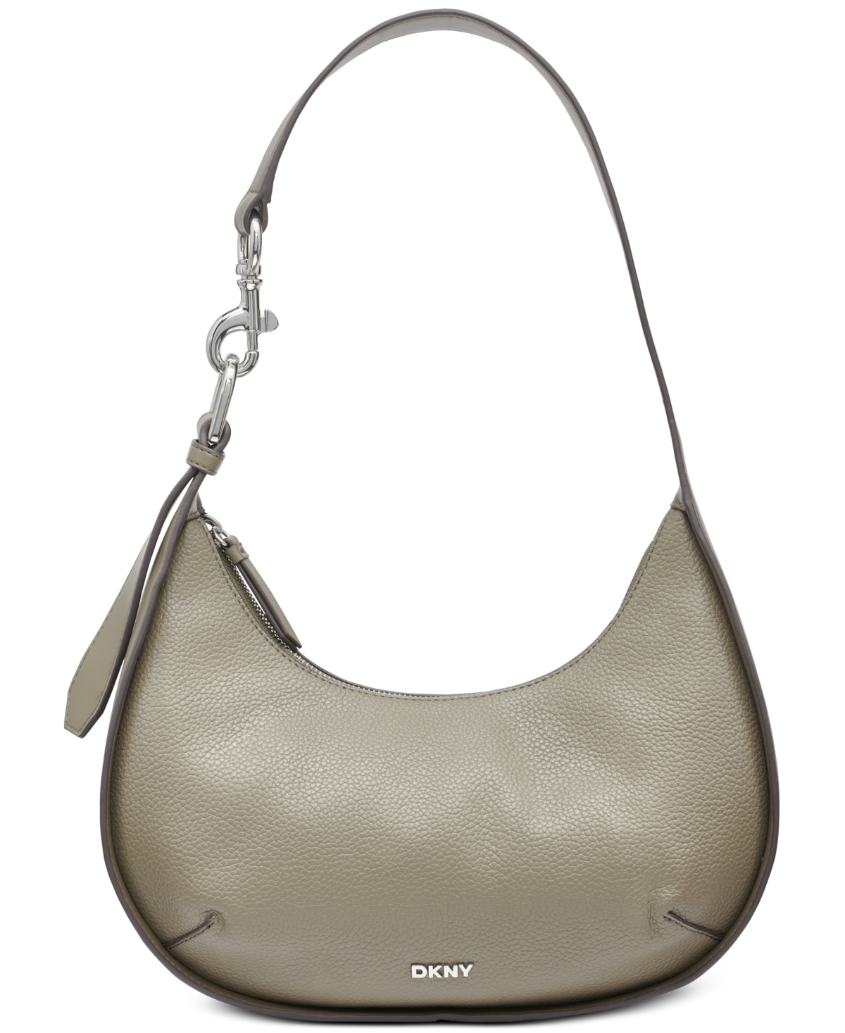 Click here for Dkny Thyme Medium Hobo Bag - Utility Green prices