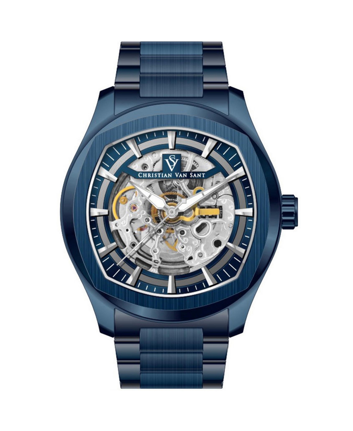 Click here for Christian Van Sant Mens Romeo Blue Dial Watch - CV... prices