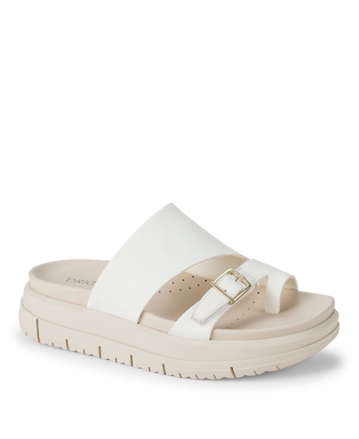 Click here for Baretraps Womens Origins Henrika Slide Flat Sandal... prices