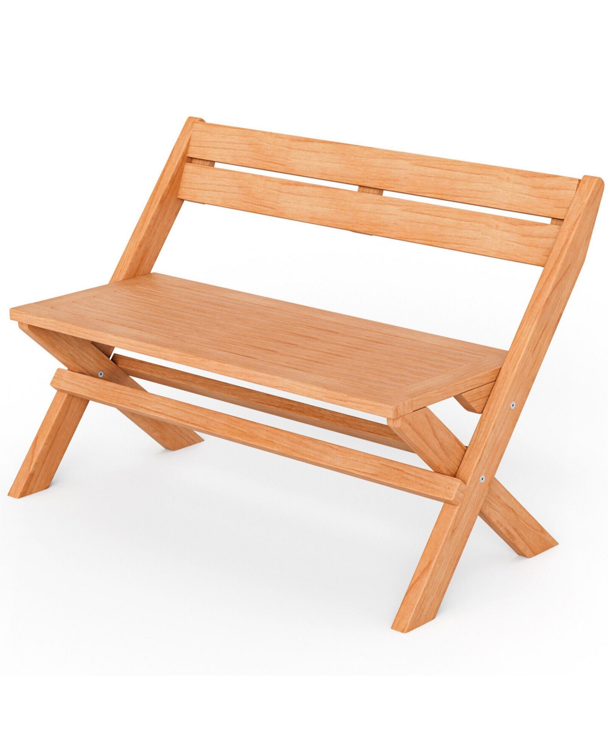 Click here for Gymax Indonesia Teak Wood Outdoor Bench Folding 2-... prices