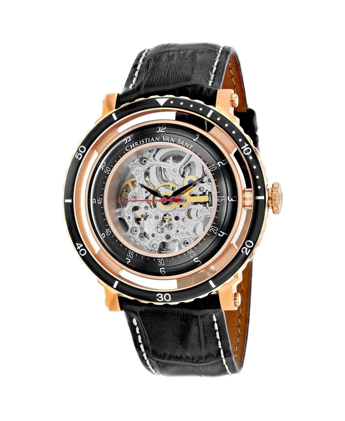 Click here for Christian Van Sant Mens Dome Silver Dial Watch - C... prices