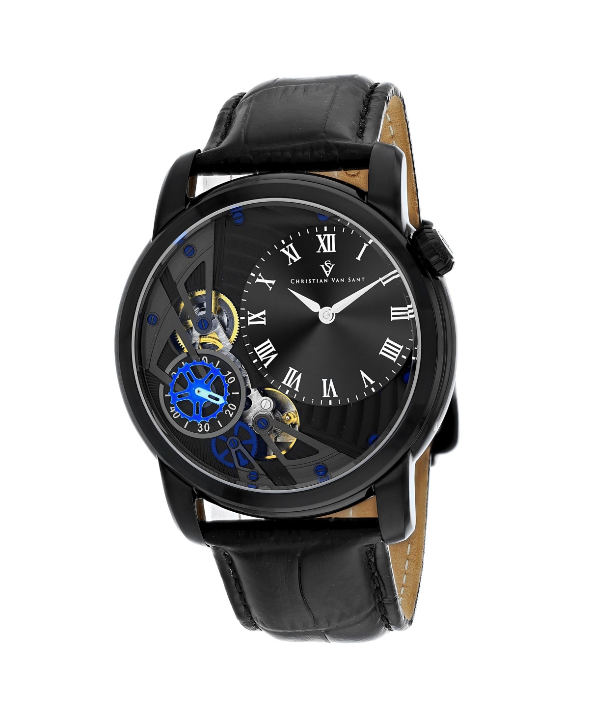 Click here for Christian Van Sant Mens Sprocket Auto-Quartz Black... prices