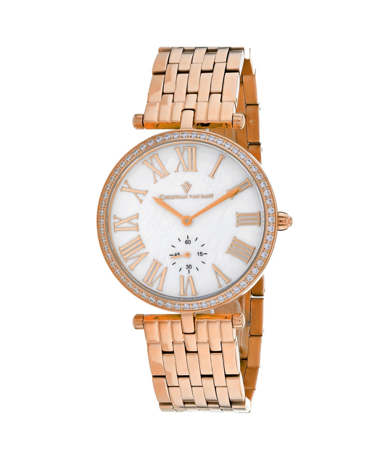 Click here for Christian Van Sant Womens Hush Mother of pearl Dia... prices