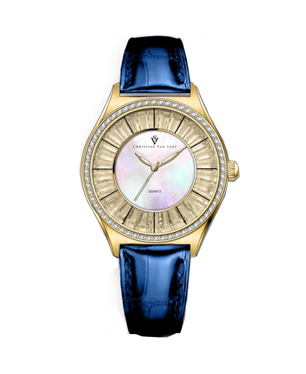 Click here for Christian Van Sant Womens Luna Mother of pearl Dia... prices