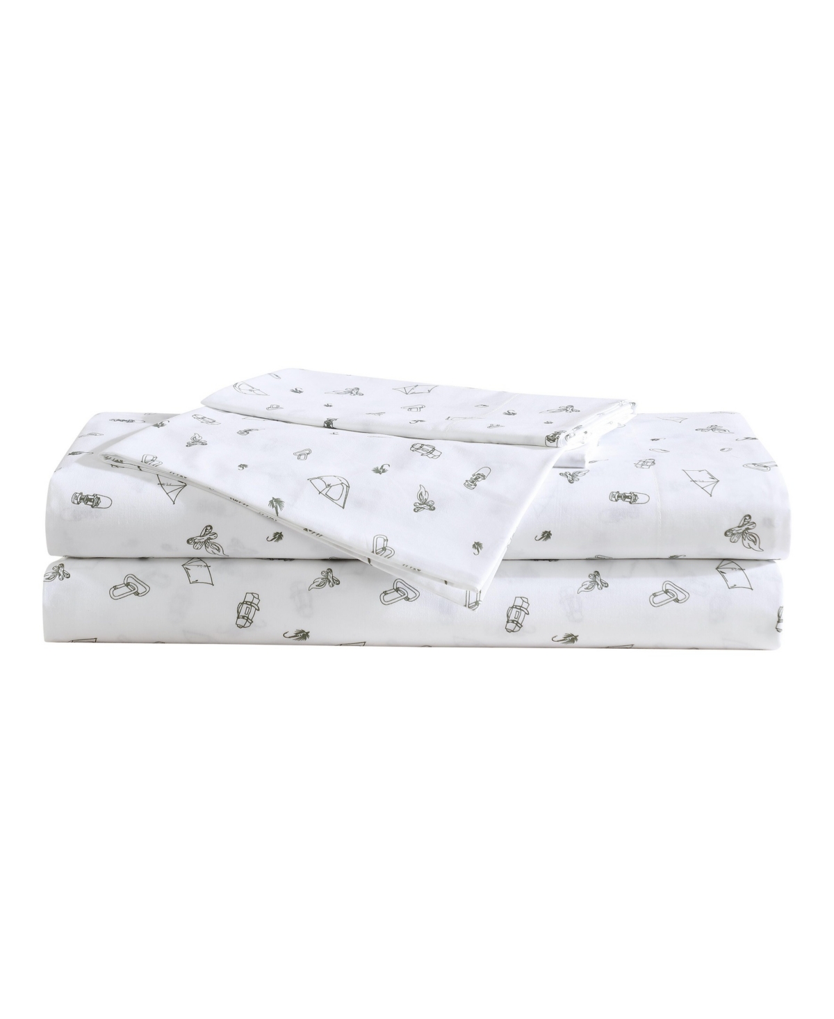 Click here for Eddie Bauer Printed 100 Cotton Percale 3-Pc. Sheet... prices