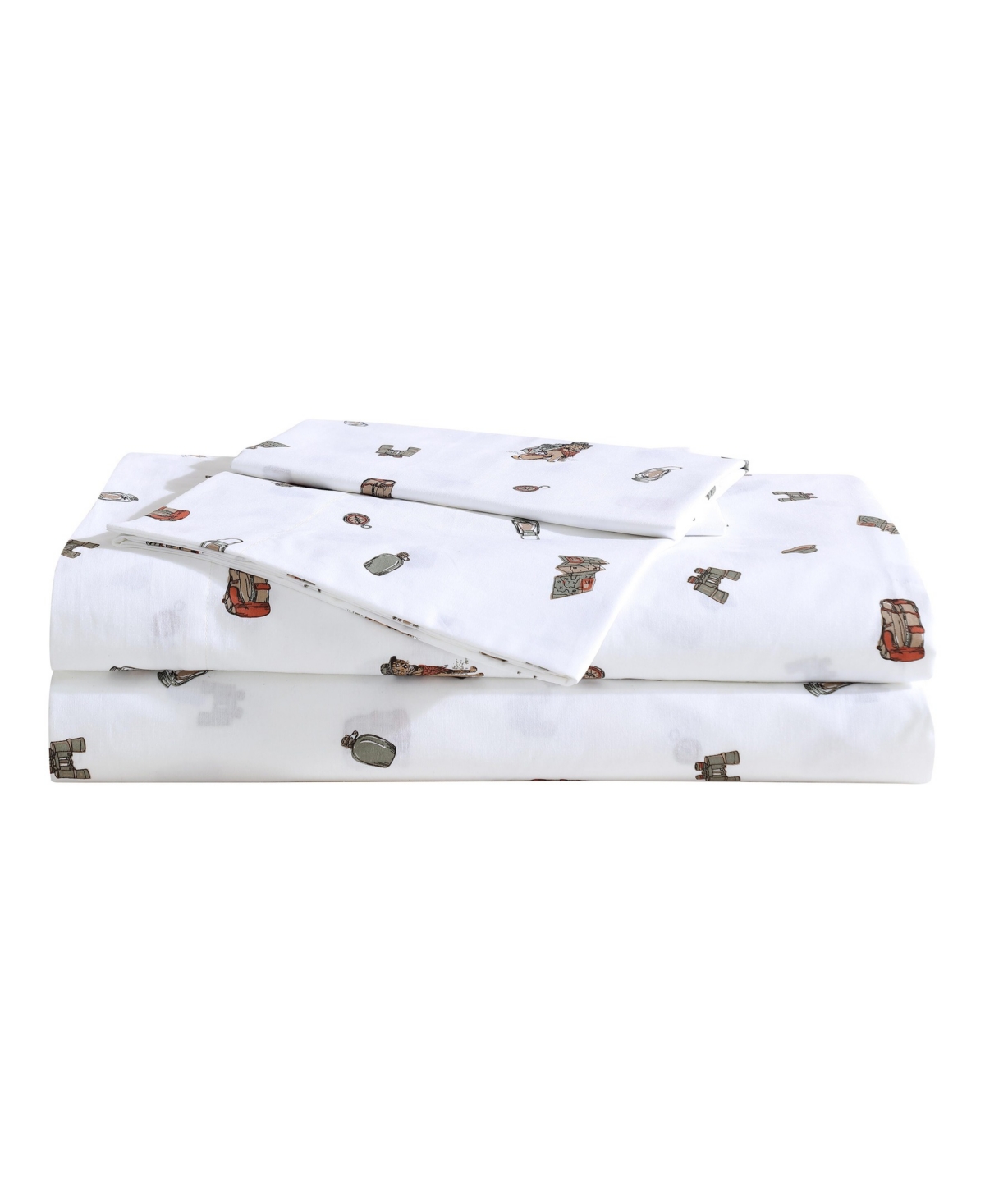 Click here for Eddie Bauer Printed 100 Cotton Percale 3-Pc. Sheet... prices
