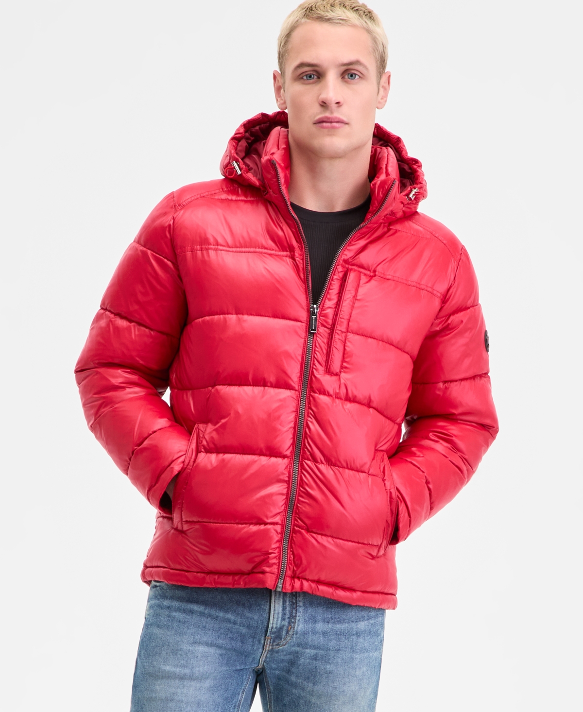 Click here for Michael Kors Mens Puffer Jacket - True Red prices
