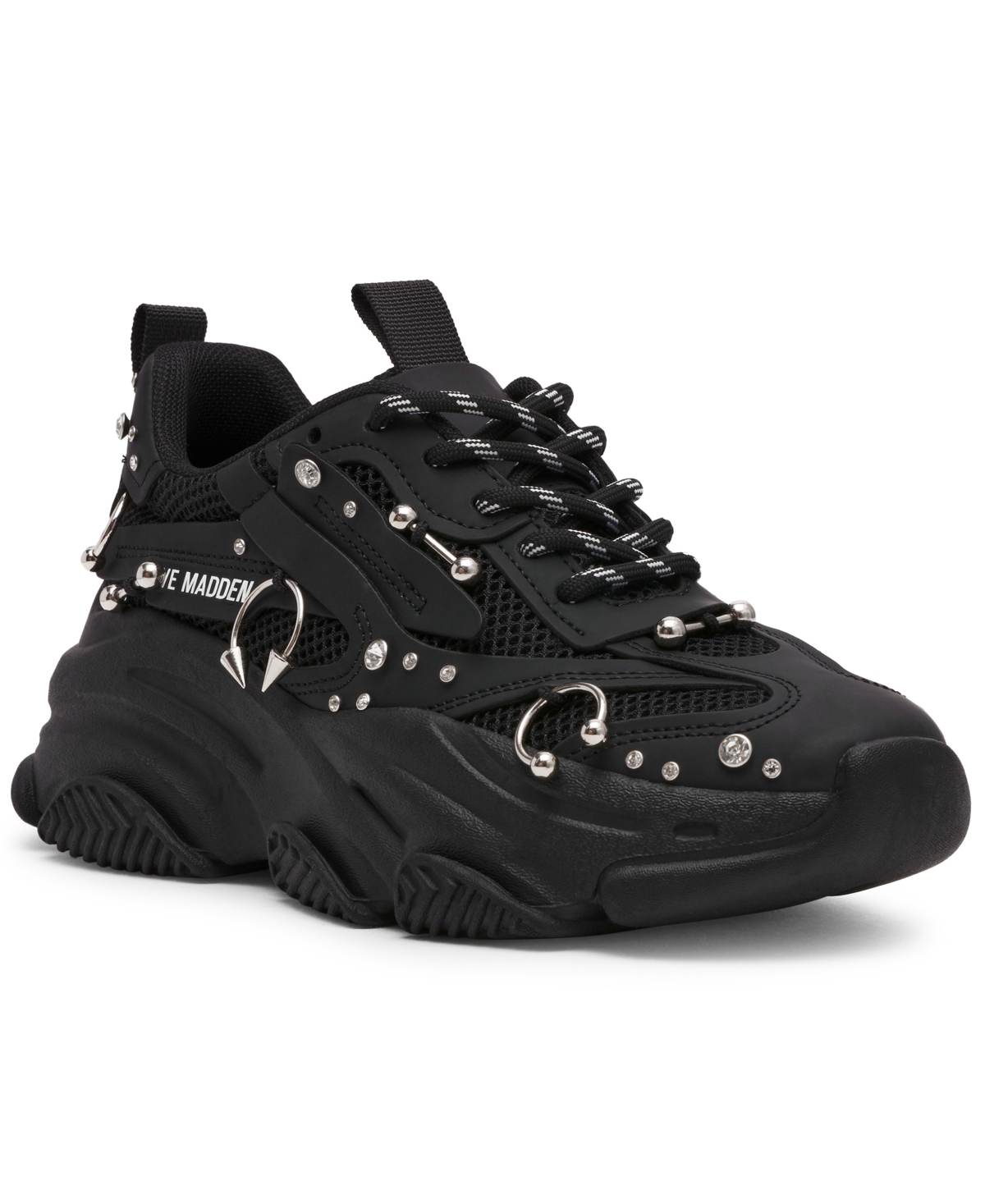 Click here for Steve Madden Womens Possession Piercing-Embellishe... prices