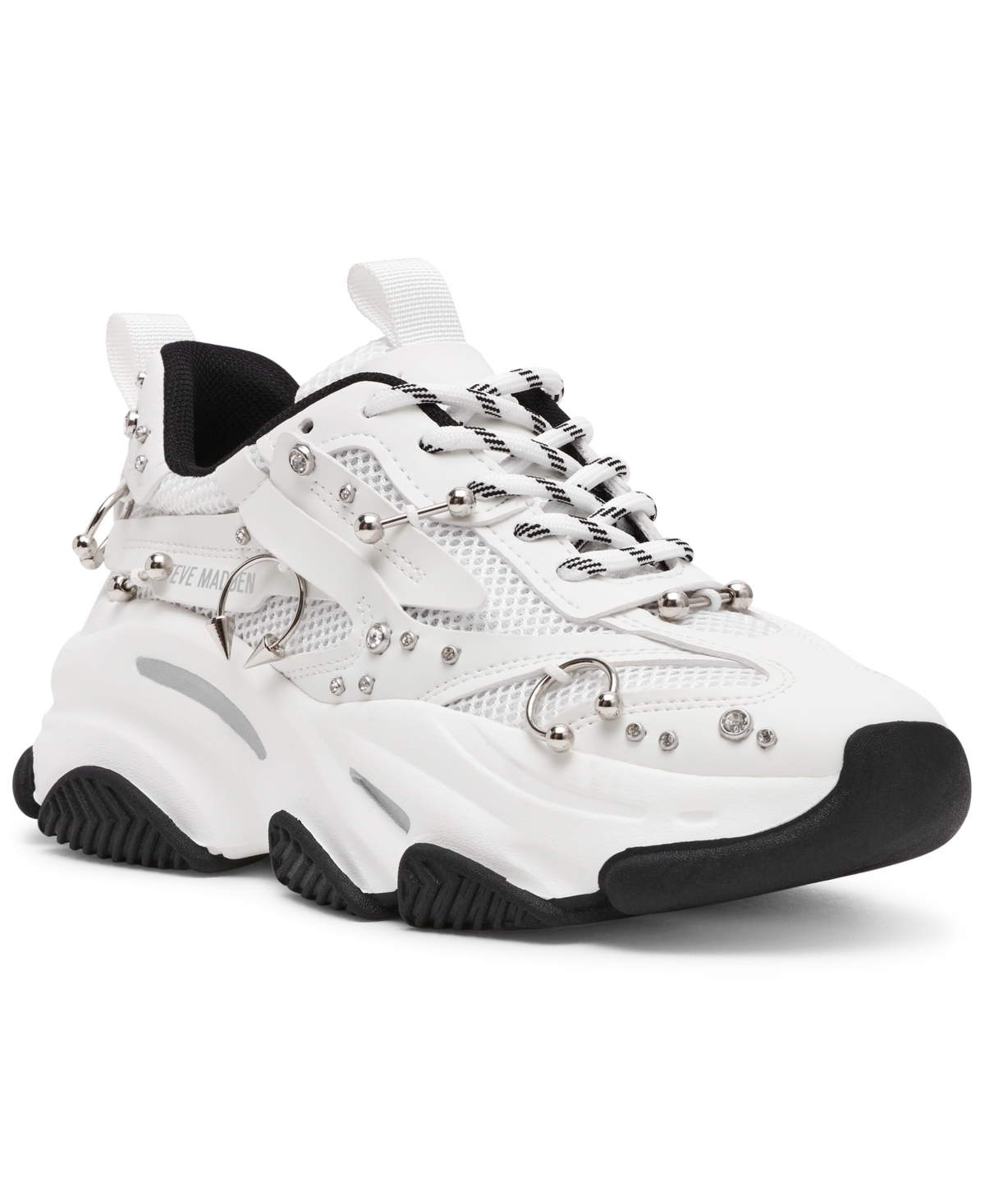 Click here for Steve Madden Womens Possession Piercing-Embellishe... prices