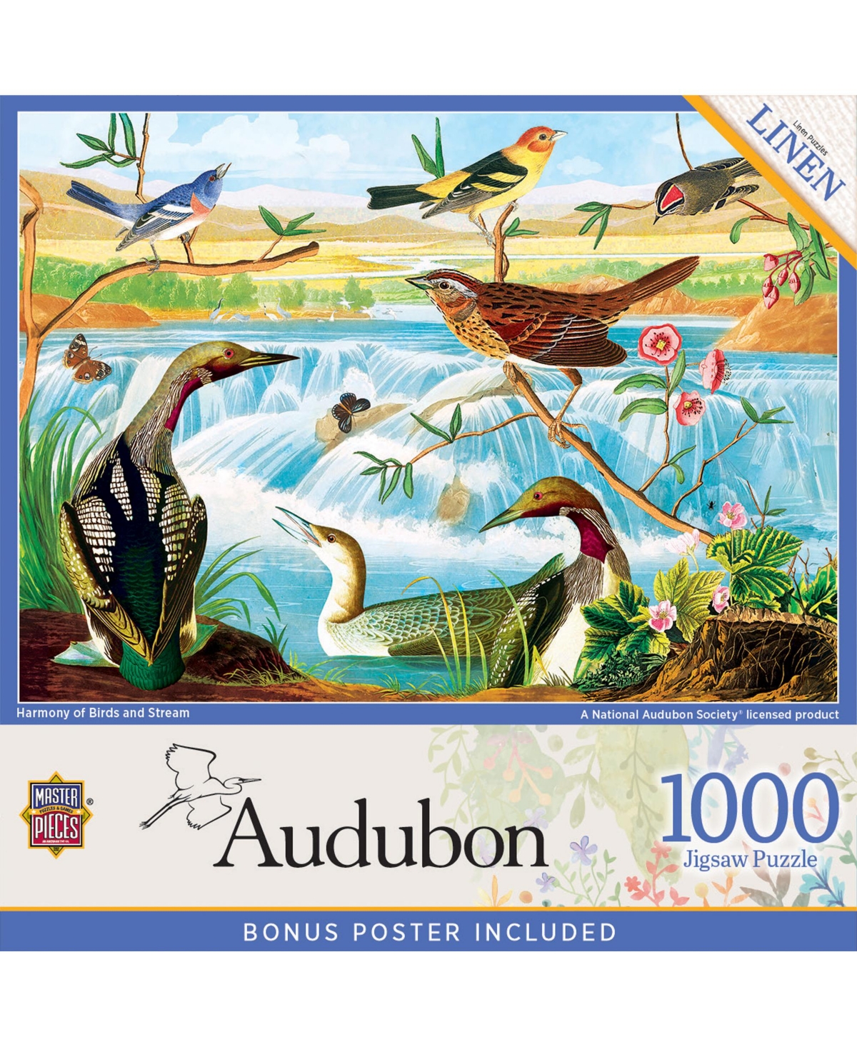 Click here for Audubon - Harmony of Birds and Stream 1000 Piece J... prices