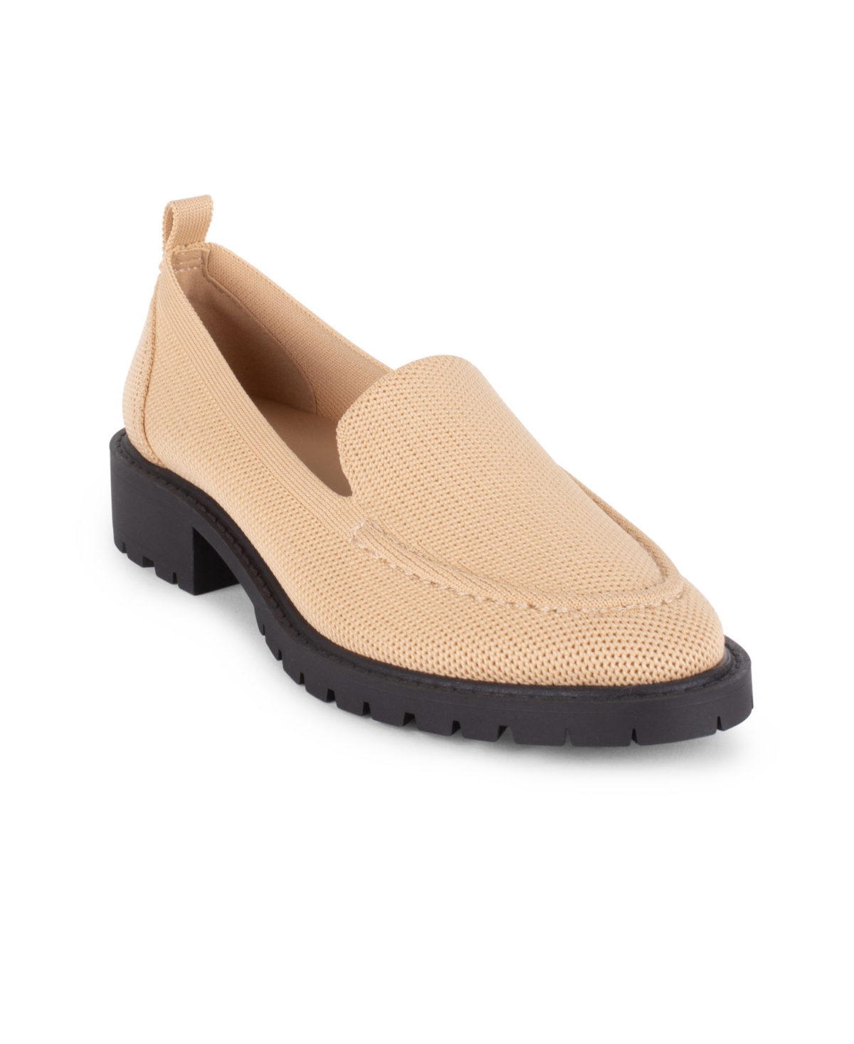 Click here for Tahari Womens Siena Knit Slip-On Loafers - Camel prices
