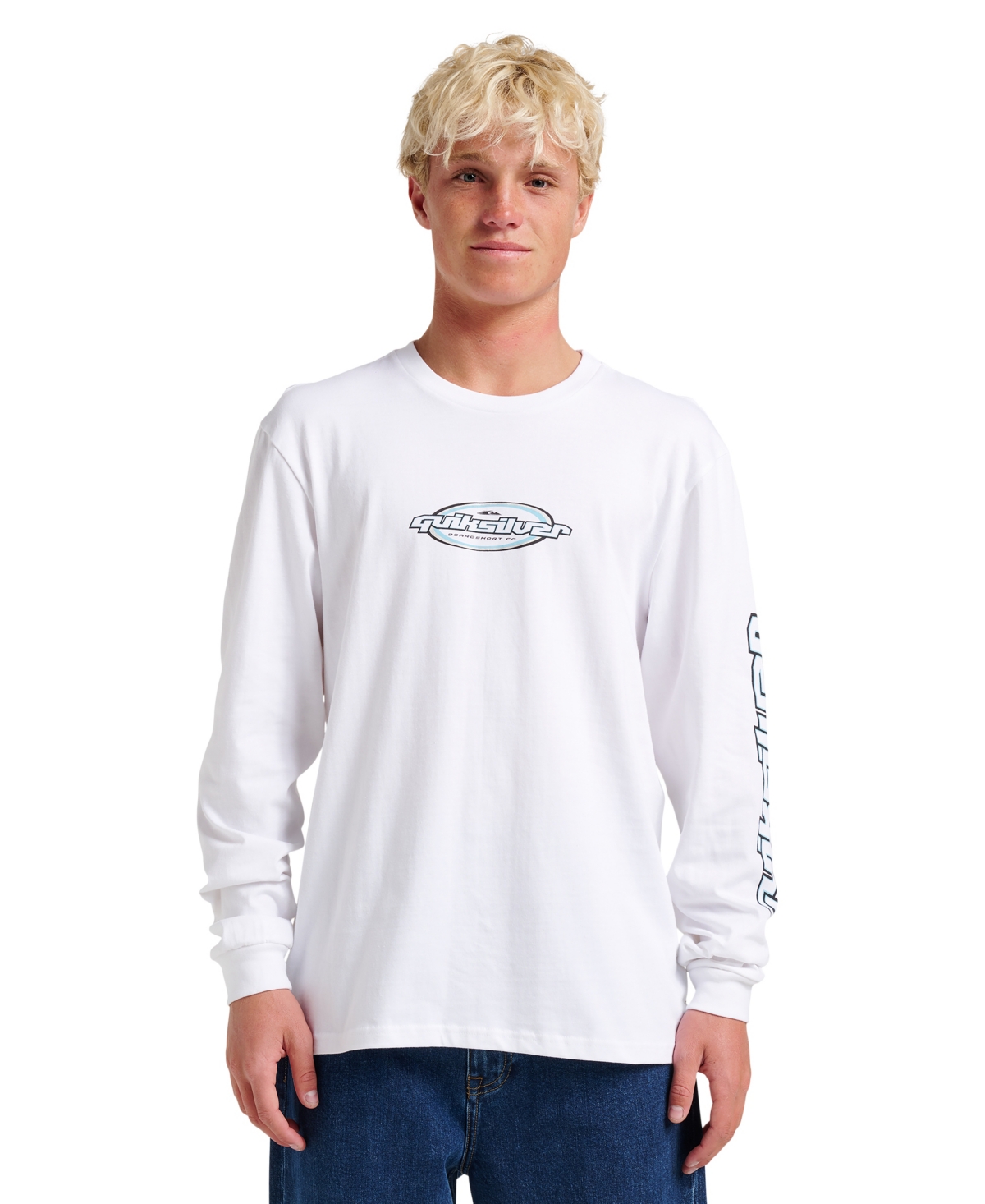 Click here for Quiksilver Mens Two Thousand Long Sleeve T-Shirt -... prices