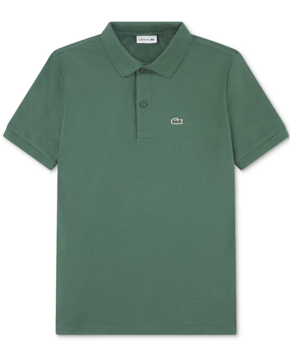 Click here for Lacoste Big Boys Cotton Petit Pique Polo Shirt - V... prices