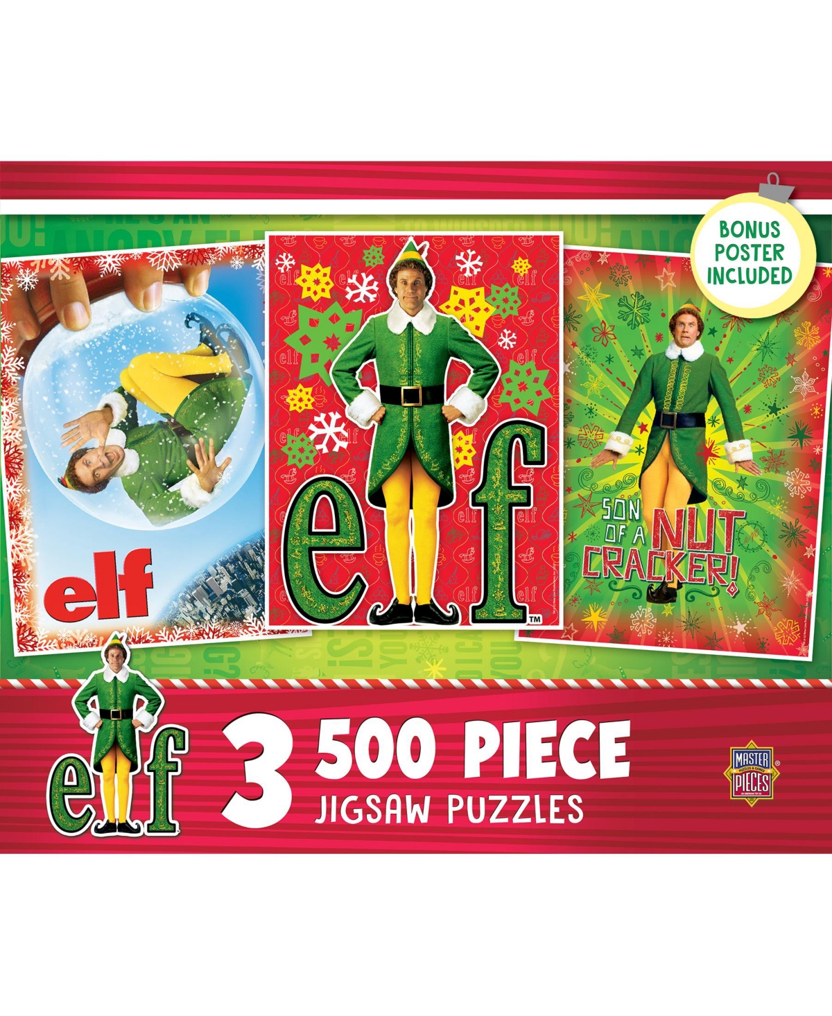 Click here for MasterPieces Elf - 500 Piece Jigsaw Puzzles 3 Pack... prices