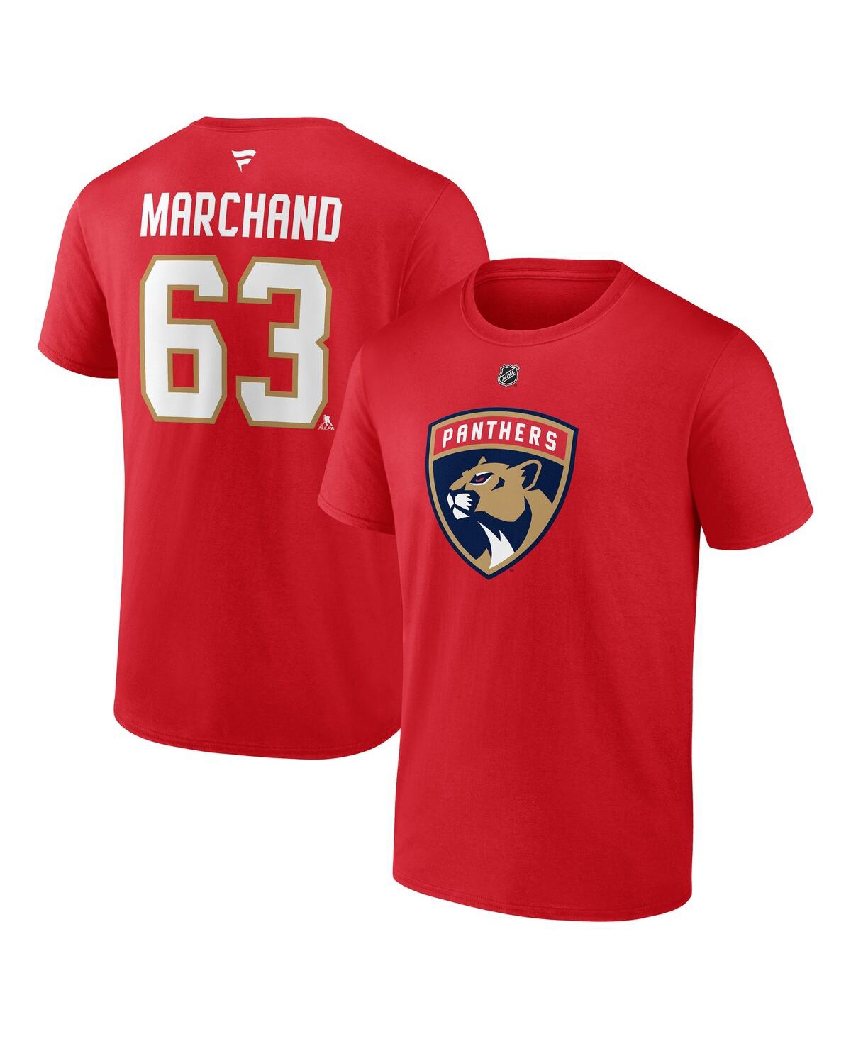 Click here for Fanatics Mens Brad Marchand Red Florida Panthers A... prices