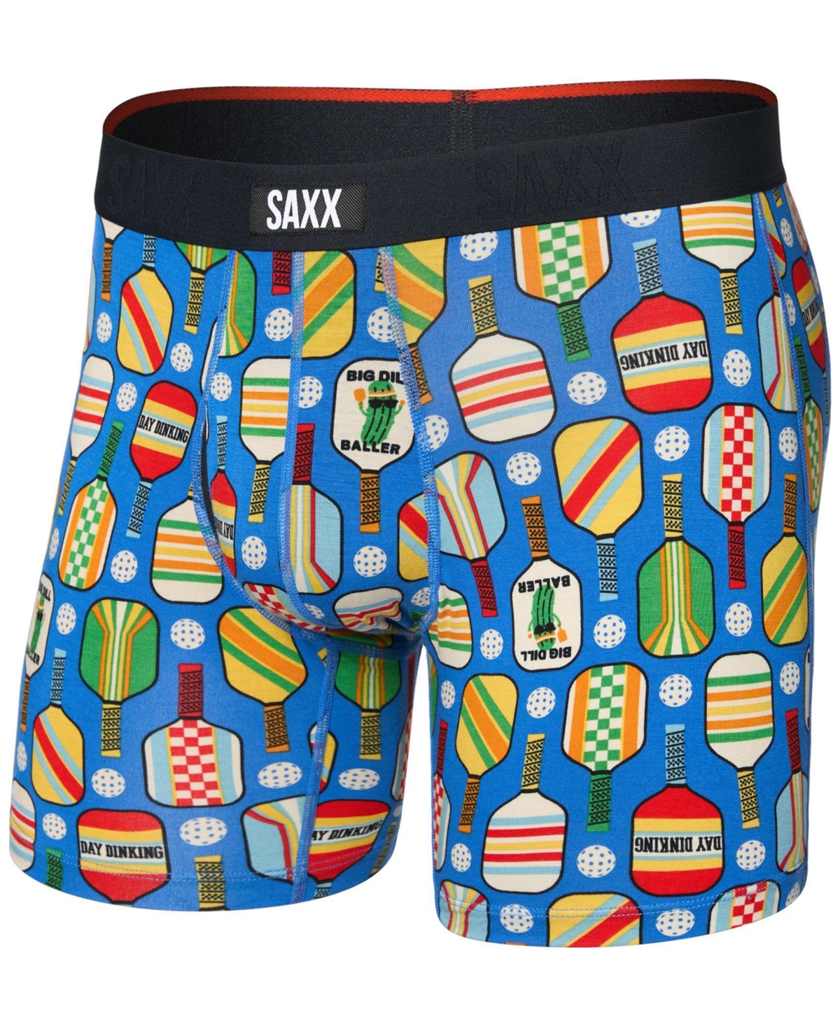 Click here for Saxx Mens Vibe Xtra Slim-Fit Printed Boxer Briefs... prices
