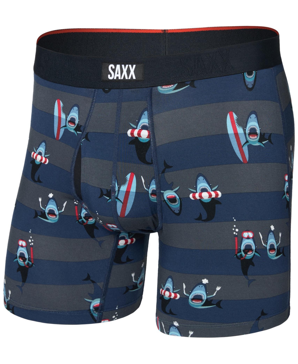 Click here for Saxx Mens Vibe Xtra Slim-Fit Printed Boxer Briefs... prices