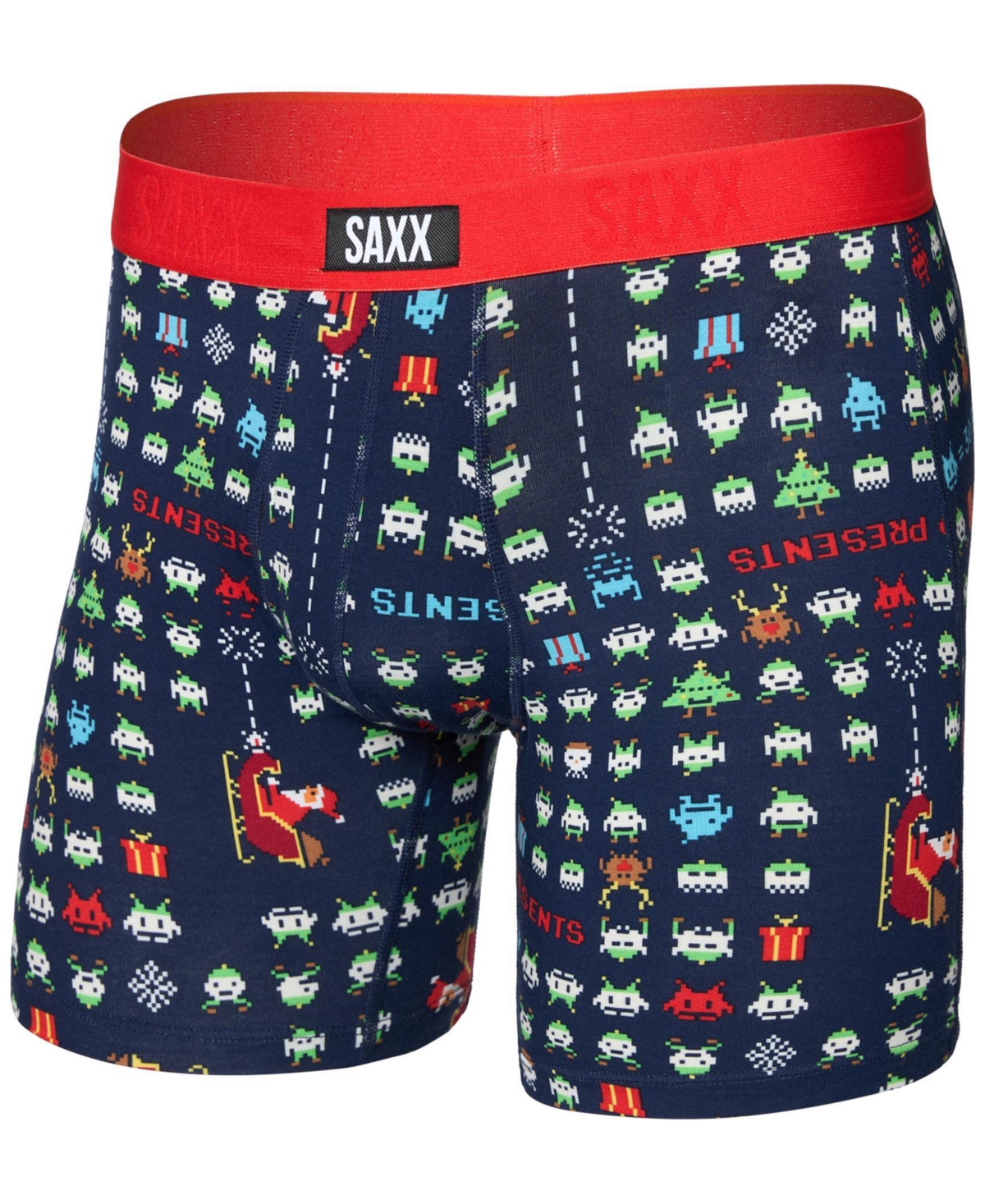 Click here for Saxx Mens Vibe Xtra Slim-Fit Printed Boxer Briefs... prices