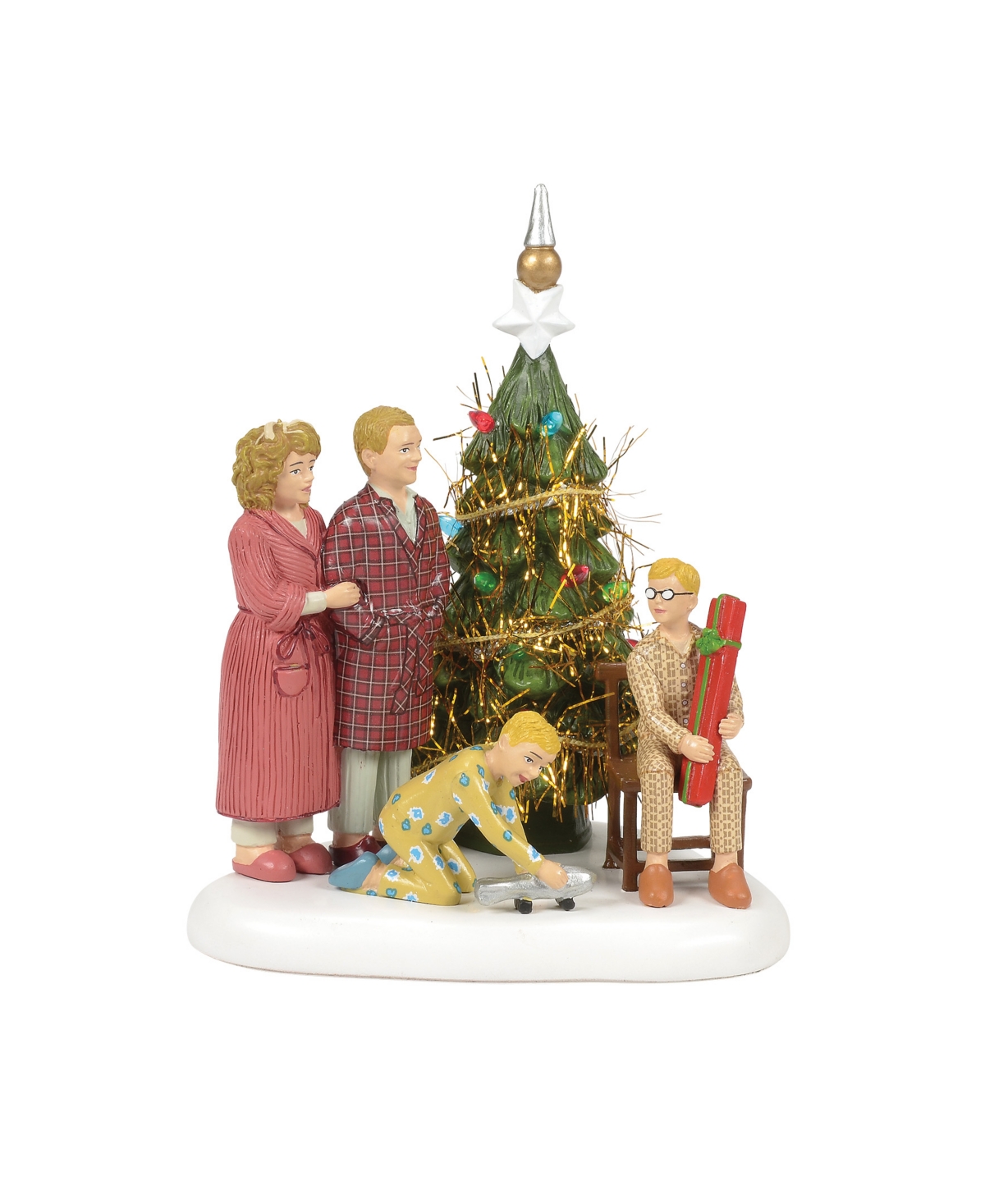 Click here for Department 56 The Family Opens Their Gifts Village... prices