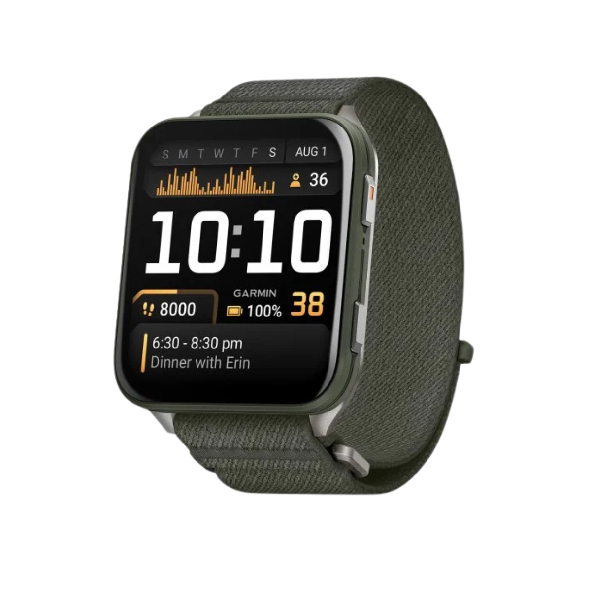 Click here for Garmin - Venu X1 Smartwatch - Moss prices