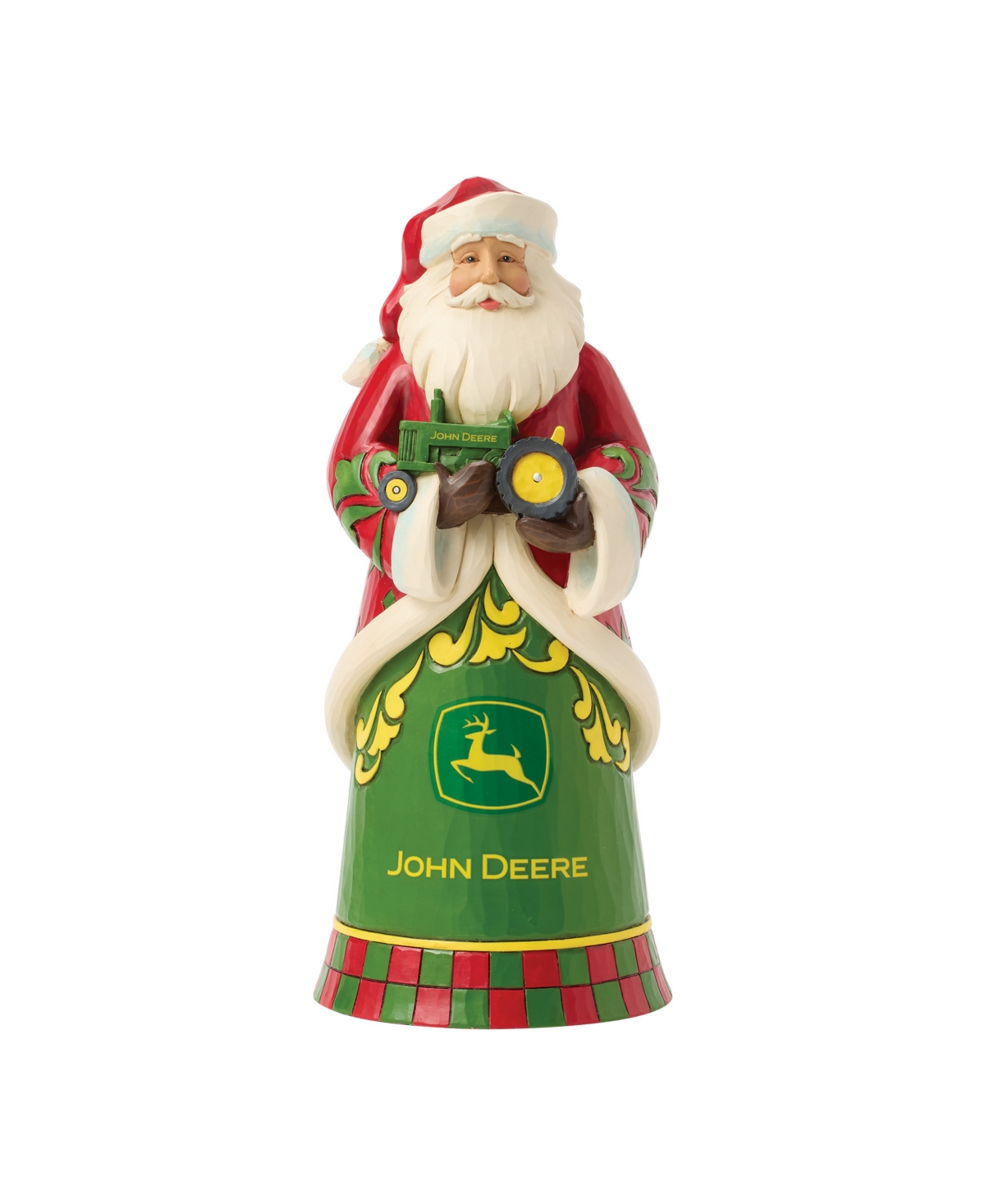Click here for Jim Shore John Deere Santa with John Deere Tractor... prices