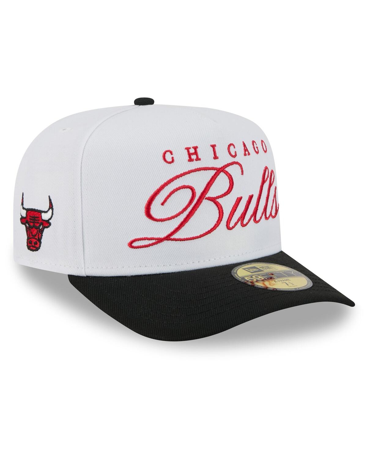 Click here for New Era Mens White/Black Chicago Bulls 2025 Nba Dr... prices
