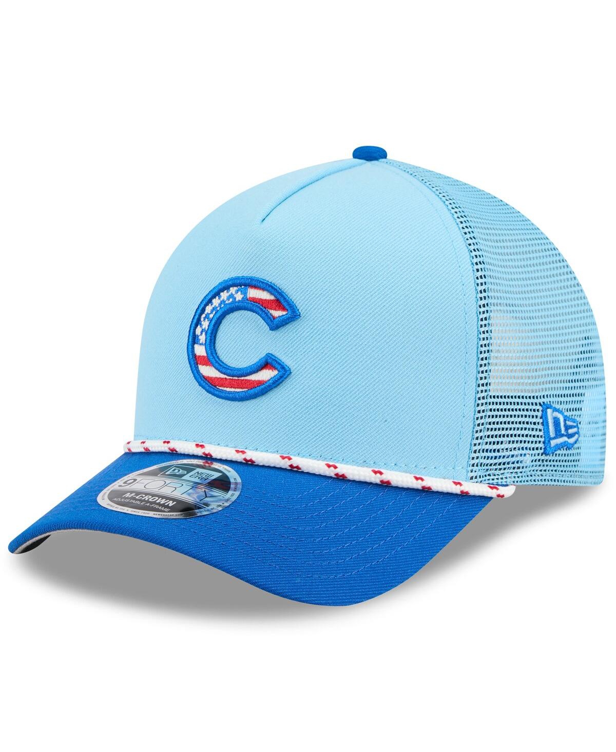 Click here for New Era Mens Light Blue/Royal Chicago Cubs 2025 Fo... prices