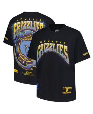 Two Hype Men's Black Memphis Grizzlies Drip Dime Collection Premium T ...