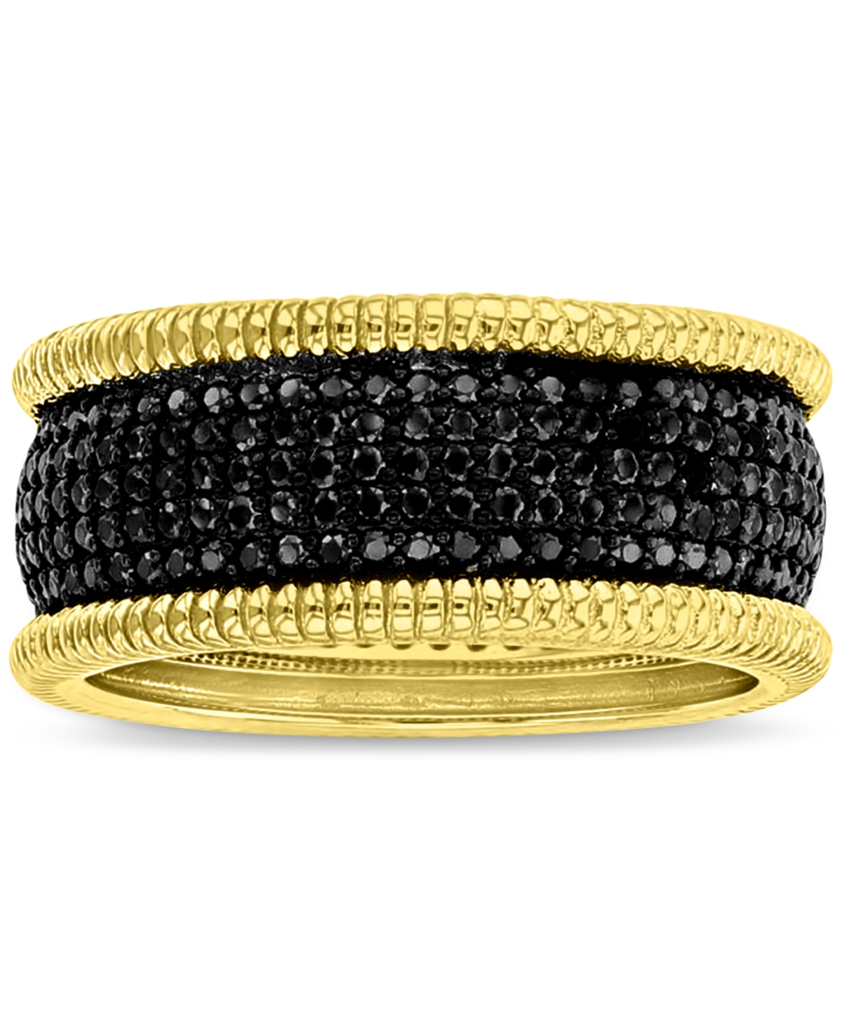 Click here for Macys Black Spinel Multirow Cluster (1-7/8 ct. t.w... prices