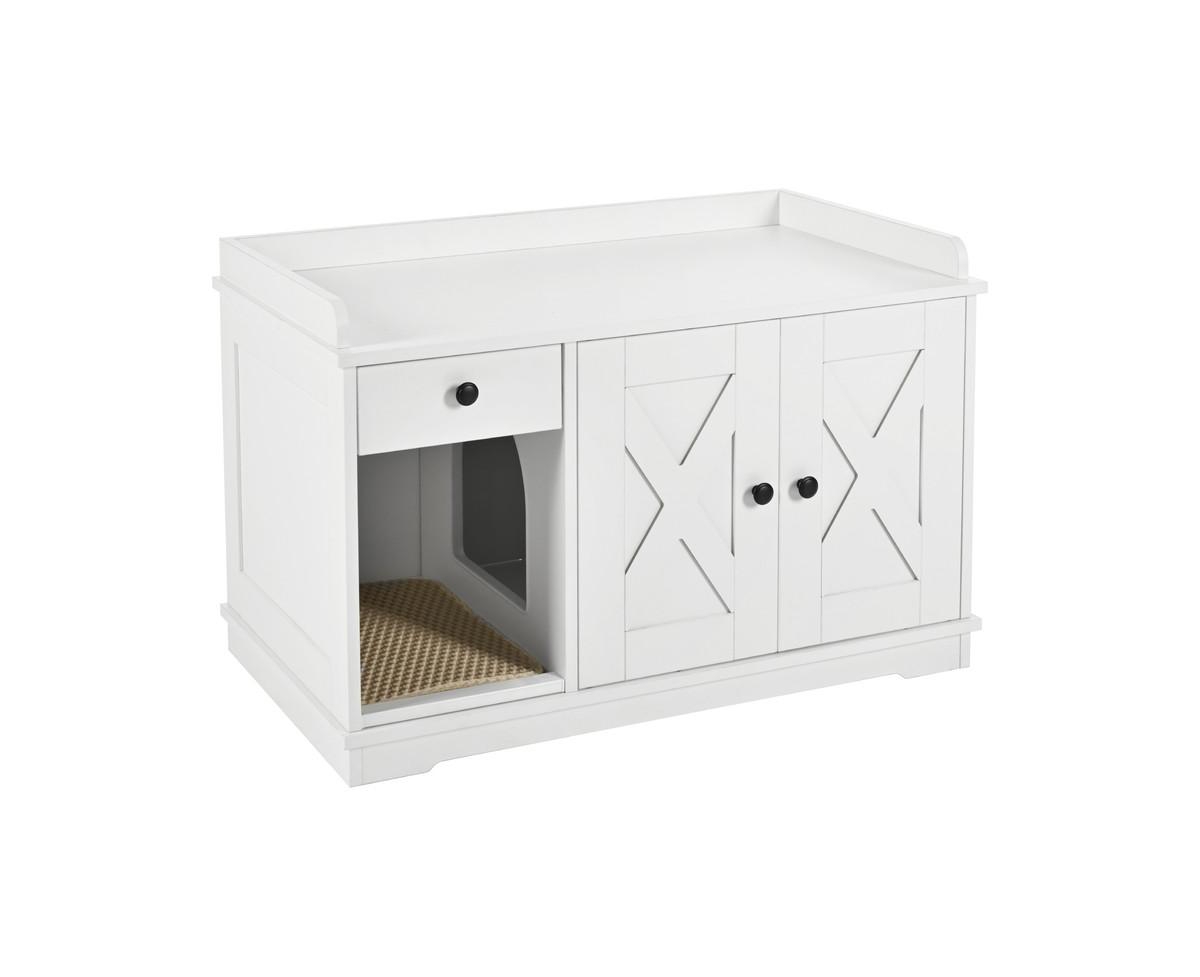 Click here for Casainc 33.5 Cat Litter Box Enclosure  Litter Box... prices