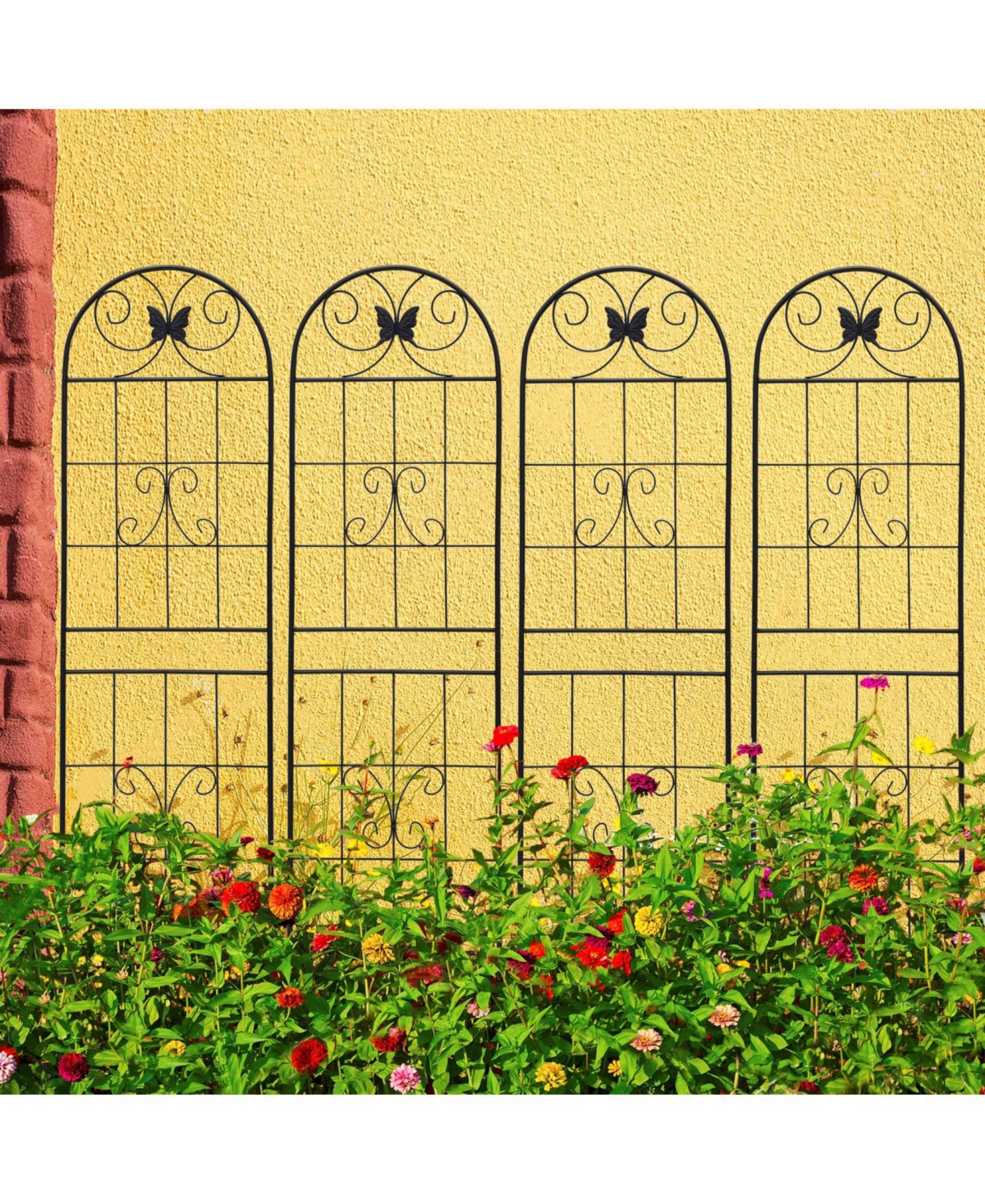 Click here for Streamdale Furniture Metal Garden Trellis 71 - 4 P... prices