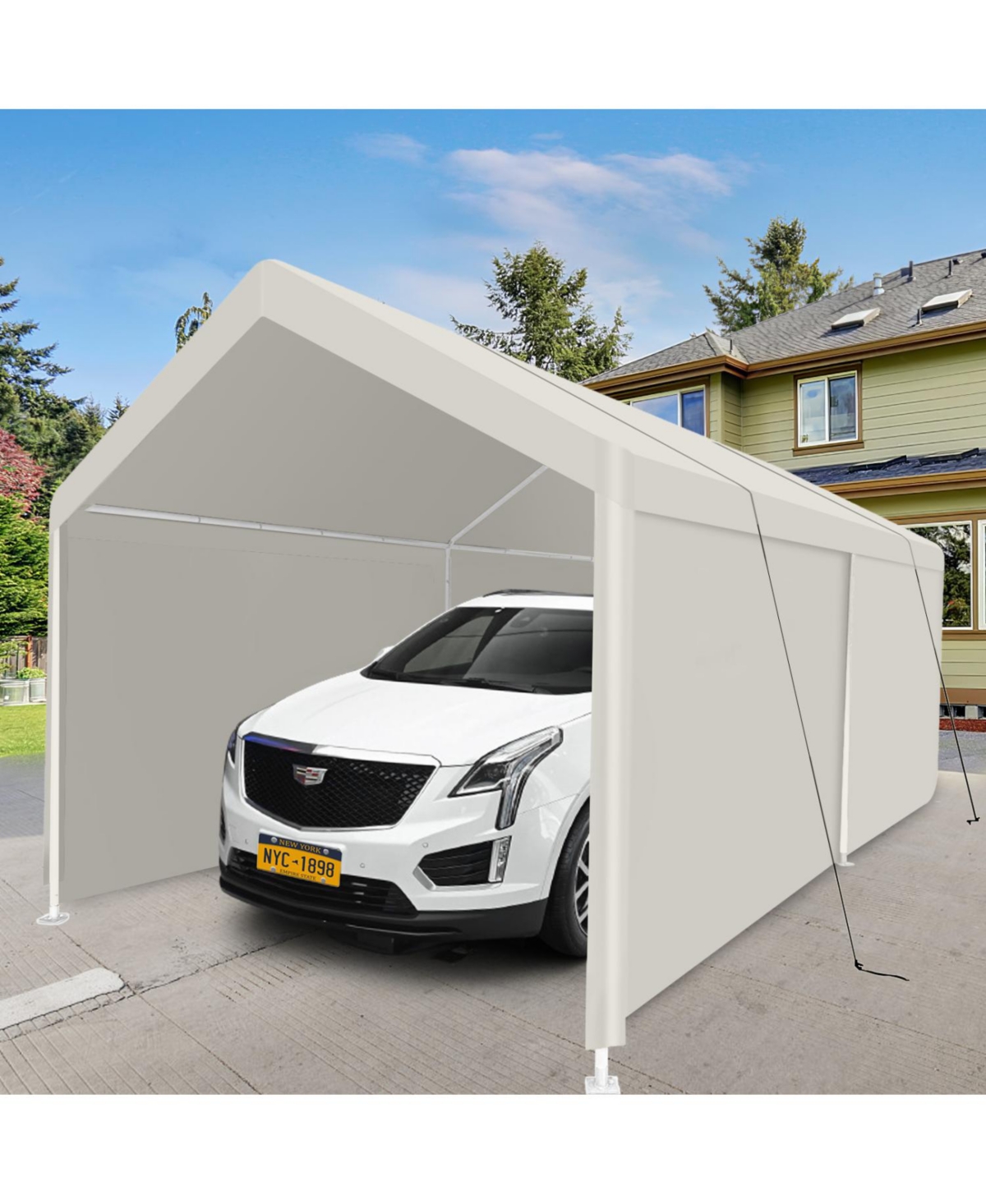 Click here for Streamdale Furniture 12x20 Heavy Duty Portable Car... prices