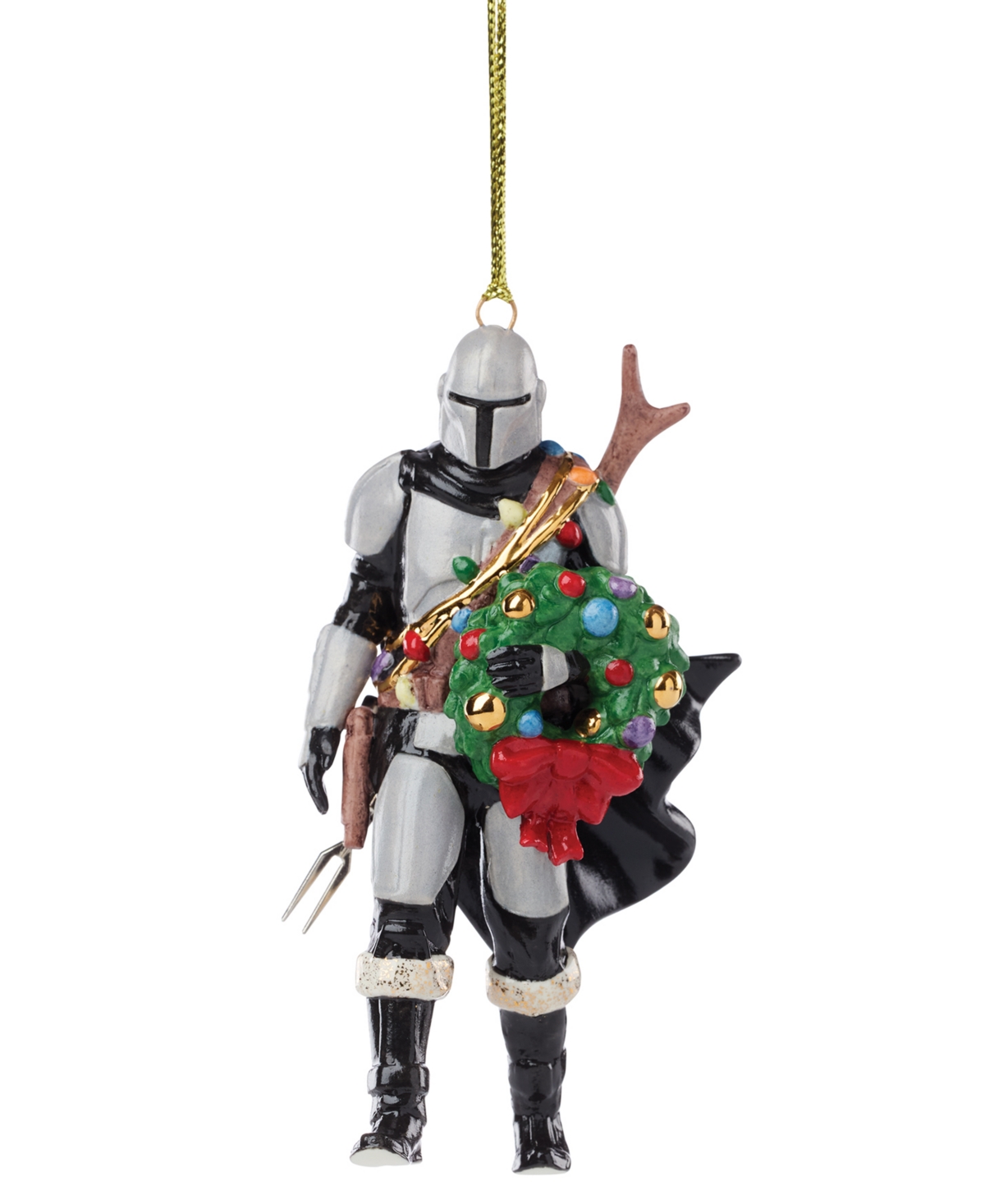 Click here for Lenox Mandalorian Ornament - Green prices