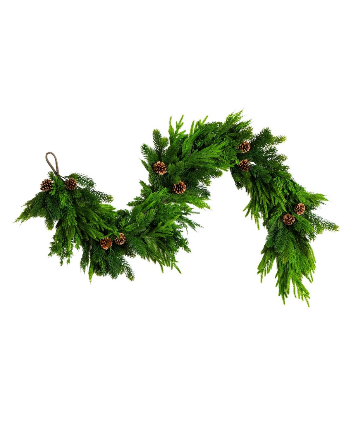 Click here for Nearly Natural 6 Artificial Pine and Norfolk Garla... prices