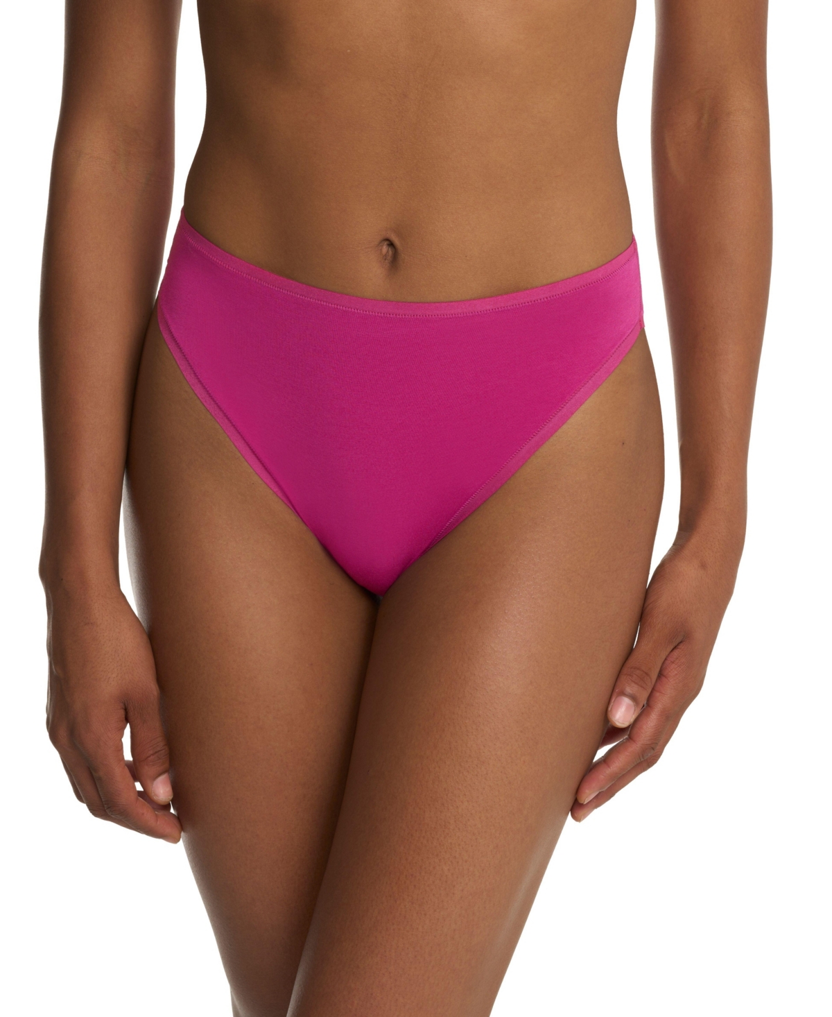 Click here for Natori Womens Bliss Bare Cotton High Cut Brief - S... prices