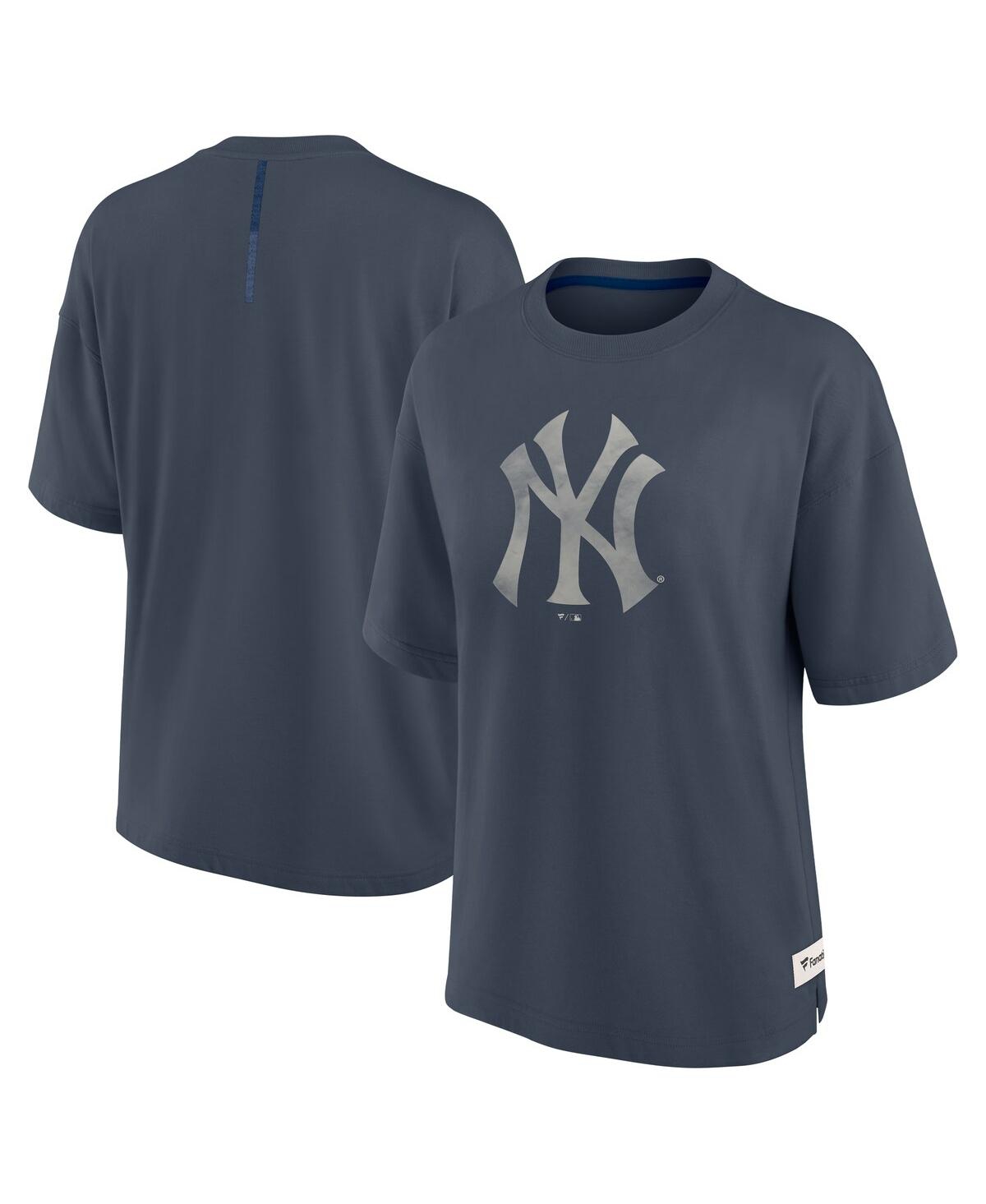 Click here for Fanatics Womens Blue New York Yankees Oversized El... prices