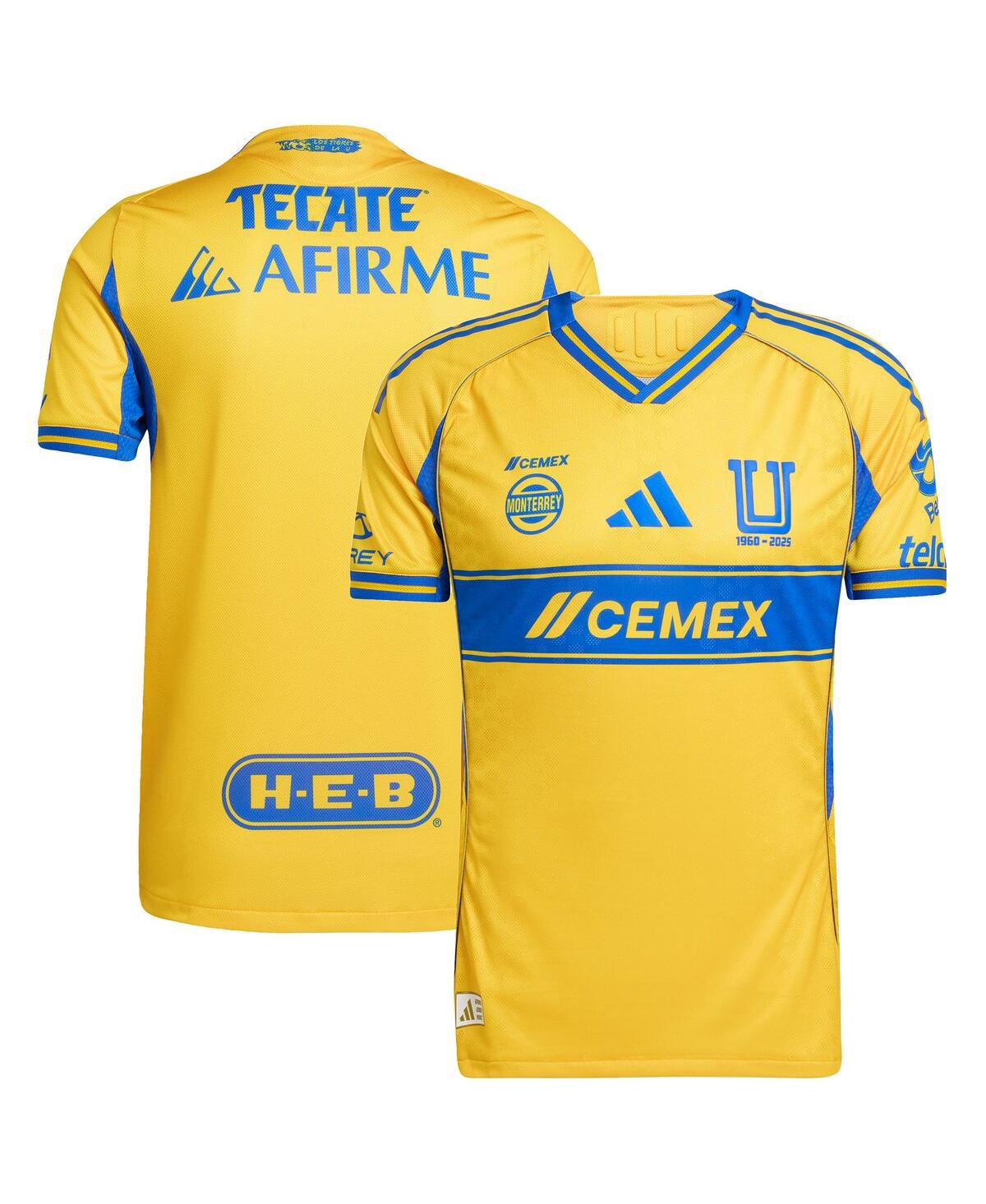 Click here for Adidas Mens Gold Tigres Uanl 2025/26 Home Authenti... prices