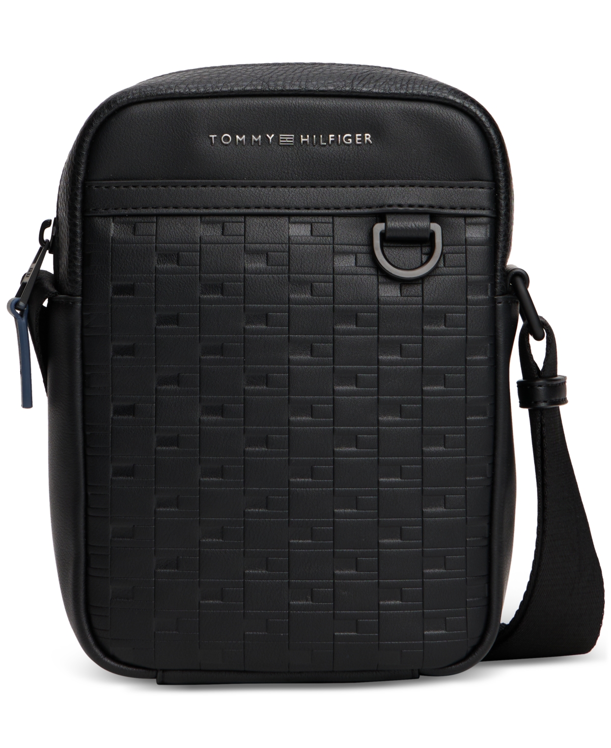 Click here for Tommy Hilfiger Mens Modern Mini Reporter Bag - Bla... prices